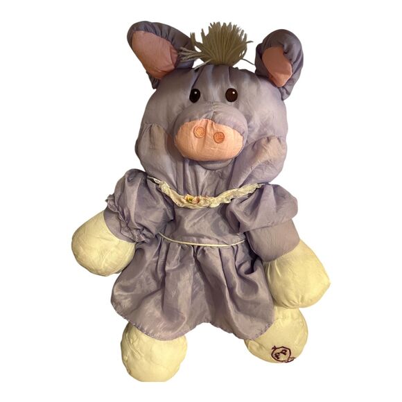 Fisher-Price | Toys | Vintage 987 Puffalumps Purple Pig Fisher Price ...